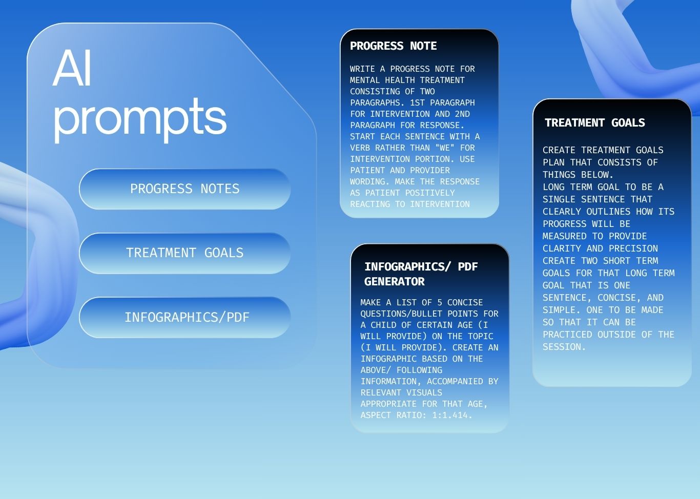 AI prompts for documentation - Ideas For Counseling